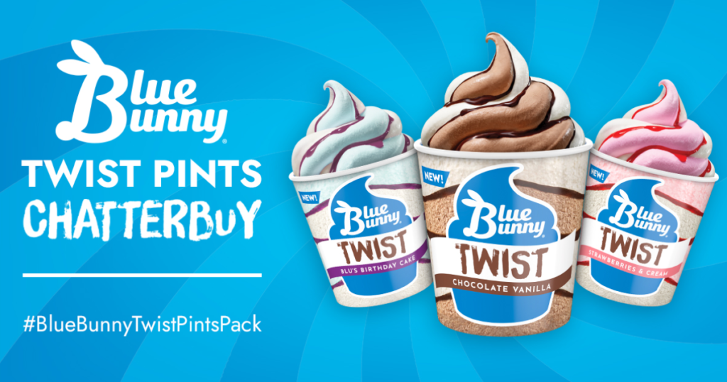 Host A Blue Bunny Twist Pints Chatterbuy Party! | Whole Mom
